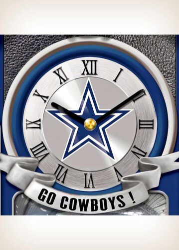 Dallas Cowboys wall clock | Wall of Clocks