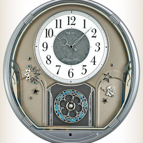 Seiko QXM376B Analogue Melody Motion | Wall Of Clocks