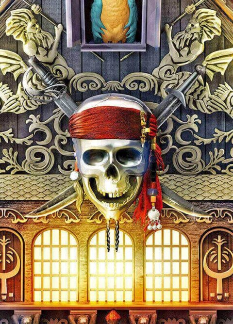 Disney Pirates of the Caribbean Cuckoo Clock | Wall Of Clocks