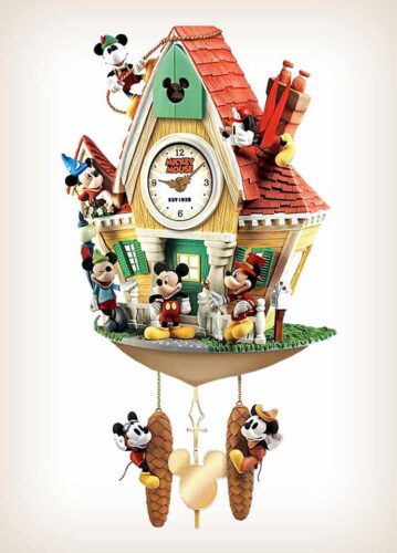 Mickey Mouse Cuckoo Clock - Through The Years | Wall Of Clocks