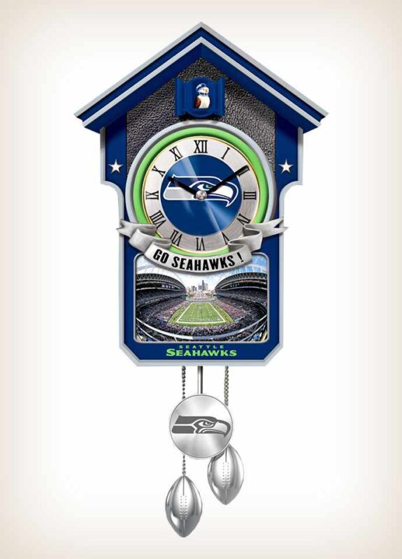 Seattle Seahawks Wall Clock | Wall Of Clocks