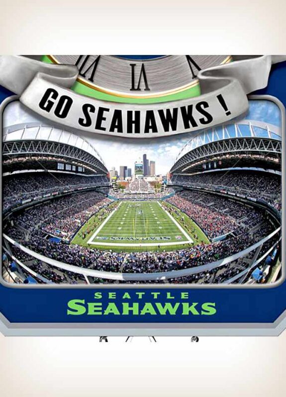 Seattle Seahawks Wall Clock | Wall Of Clocks