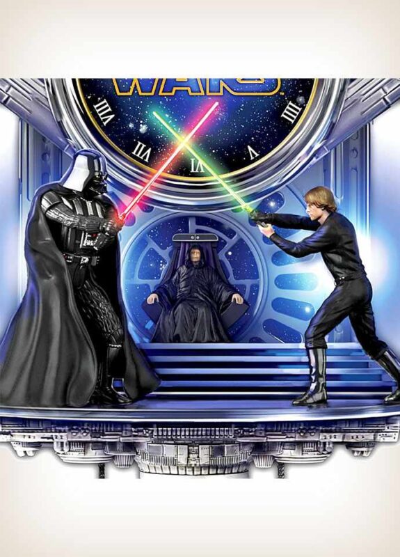 Star Wars Clock - Return of the Jedi Wall Clock | Wall Of Clocks