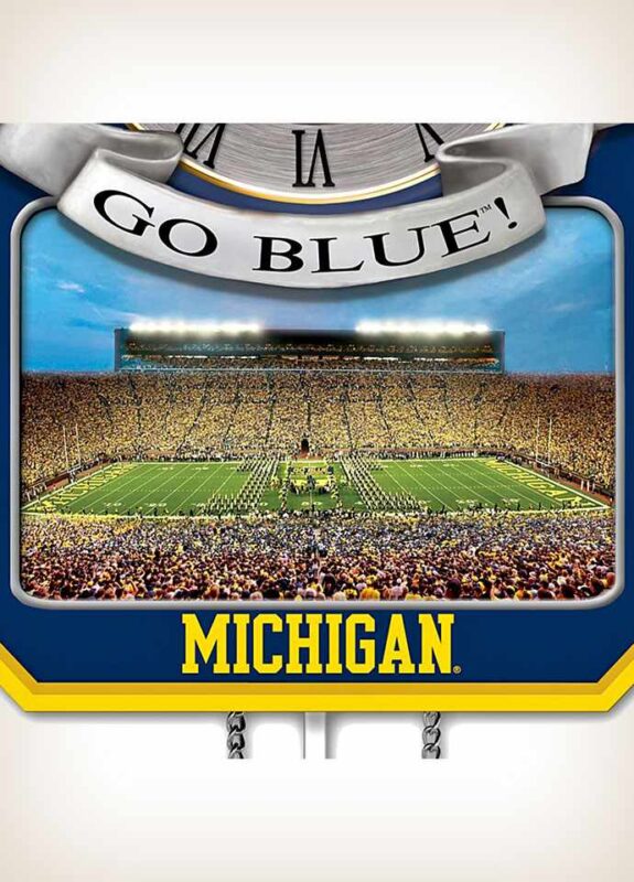 Michigan Wolverines Wall Clock | Wall Of Clocks