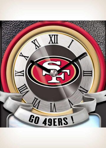 San Francisco 49ers Wall Clock | Wall Of Clocks